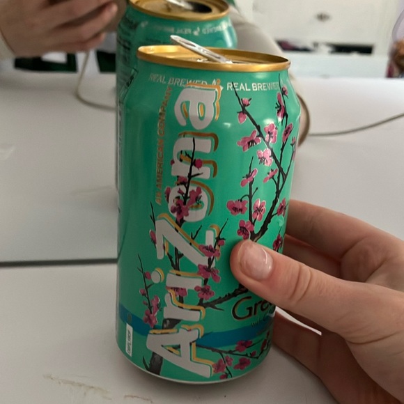 Party Supplies | Arizona Green Tea Can With Cherry Blossoms | Poshmark